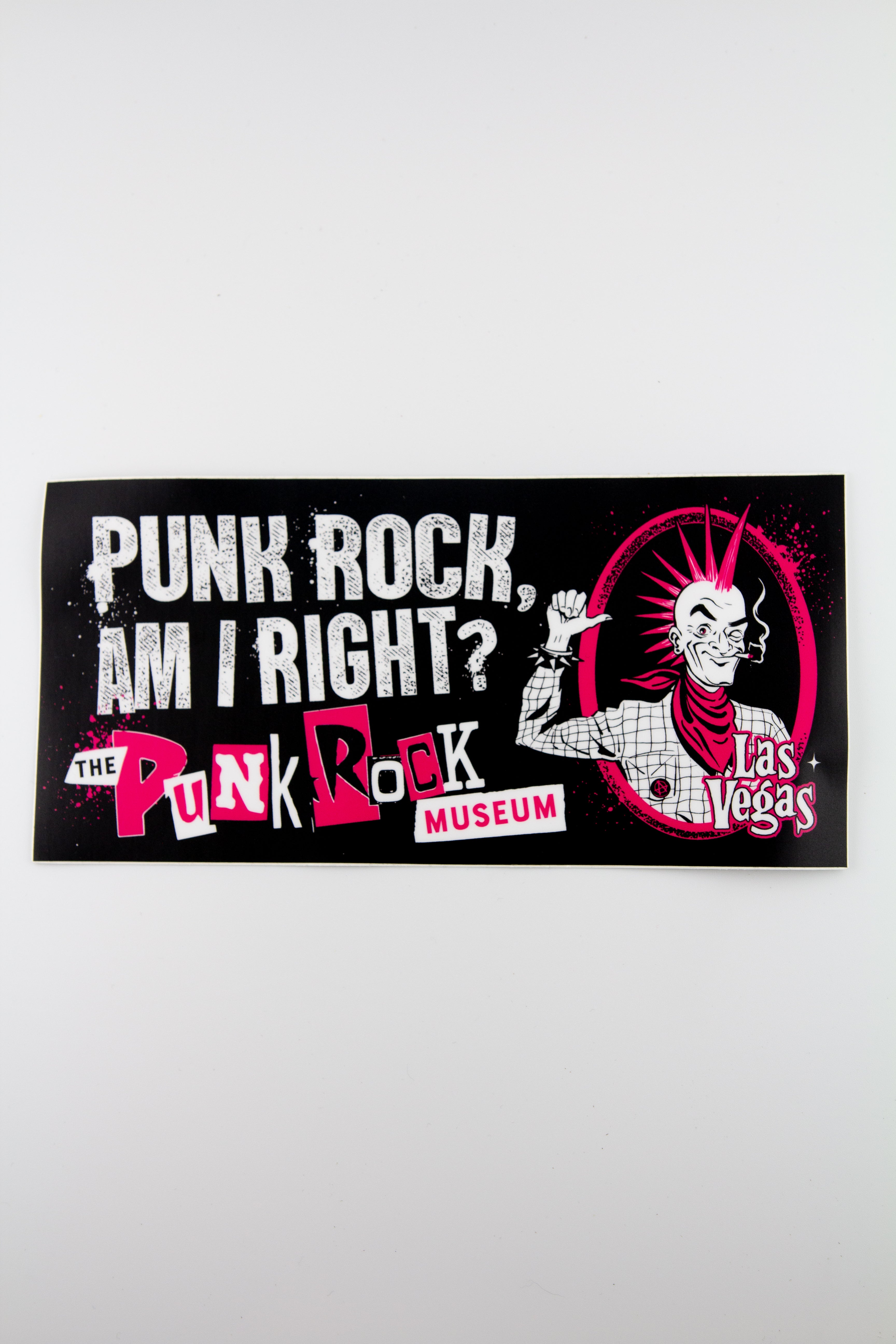 Sticker - Punk Rock Bumper | The Punk Rock Museum Punk Shop