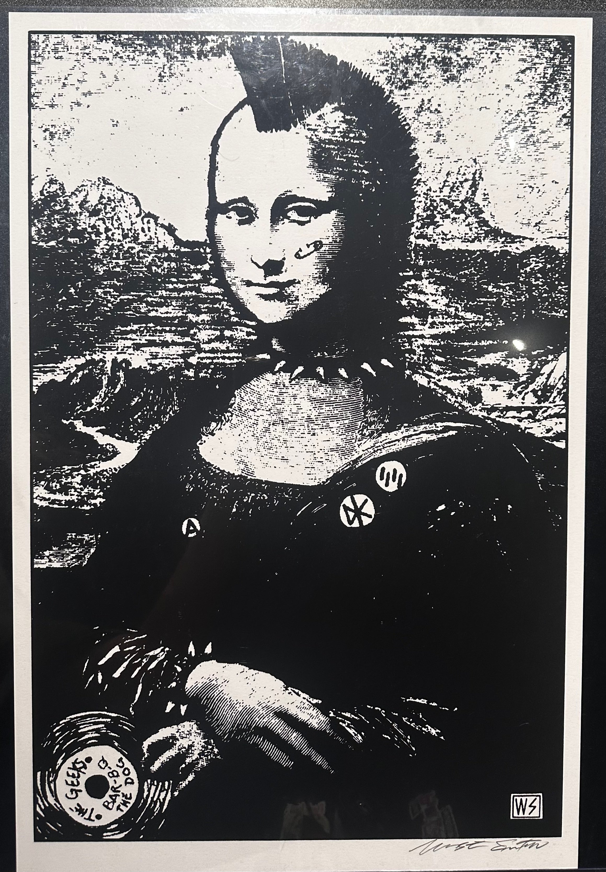 Print - Winston Smith, Mohawk Mona - 16x24 | The Punk Rock Museum Punk Shop