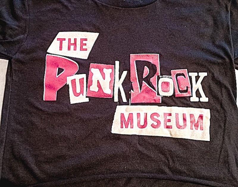 Ransom Crop Top | The Punk Rock Museum Punk Shop