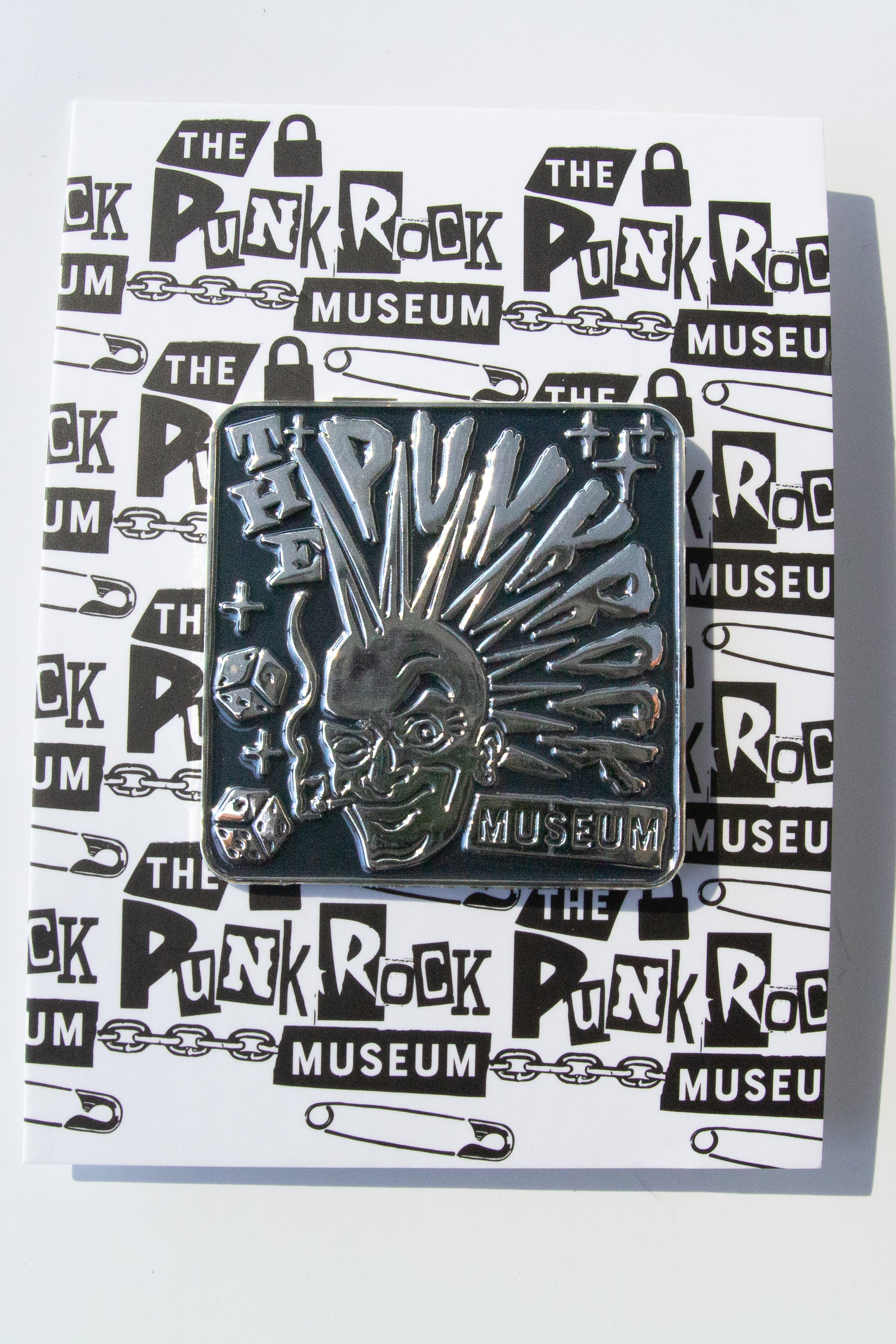 Pin - Square Vic | The Punk Rock Museum Punk Shop