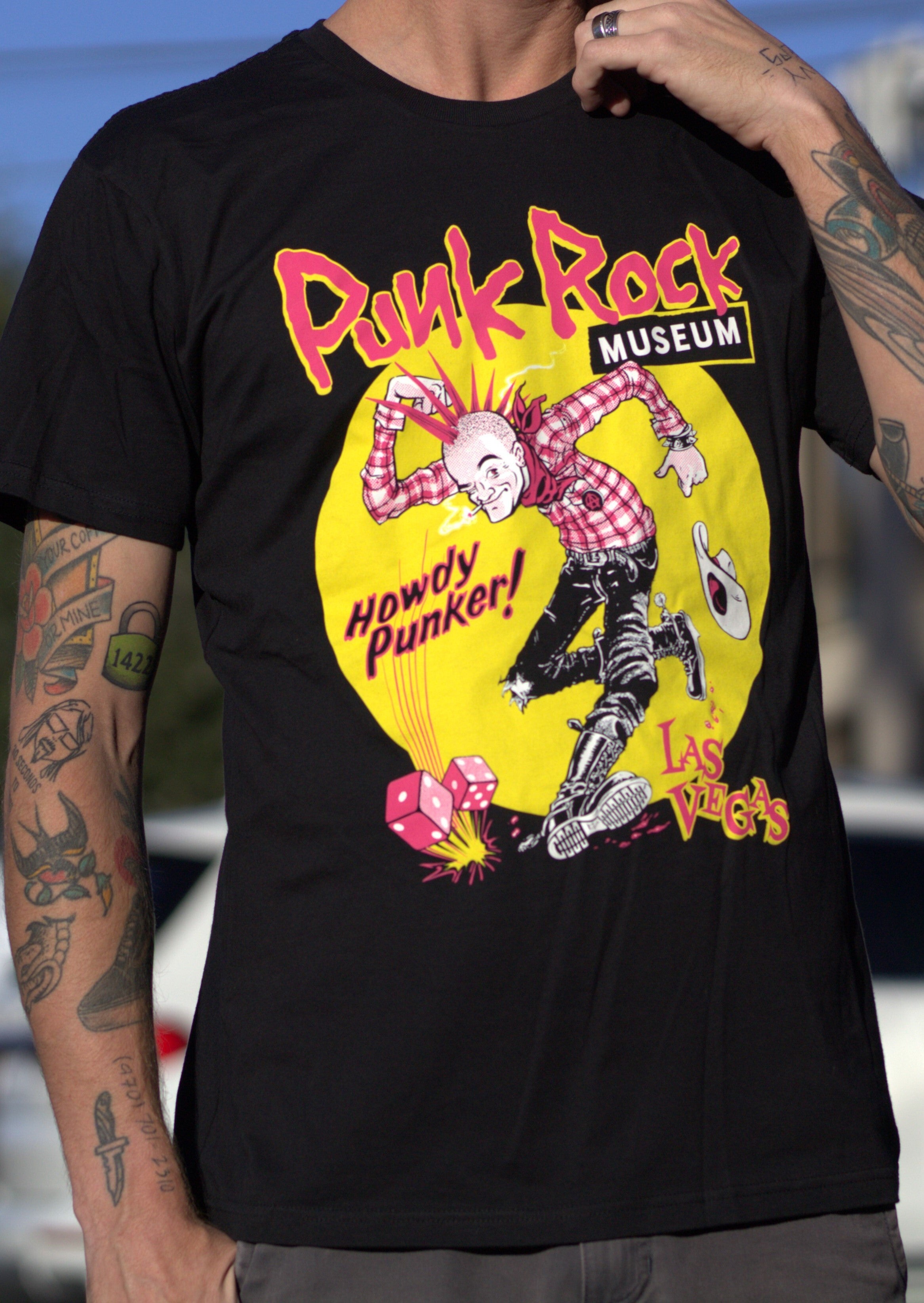 Howdy Jerk Unisex T-Shirt | The Punk Rock Museum Punk Shop