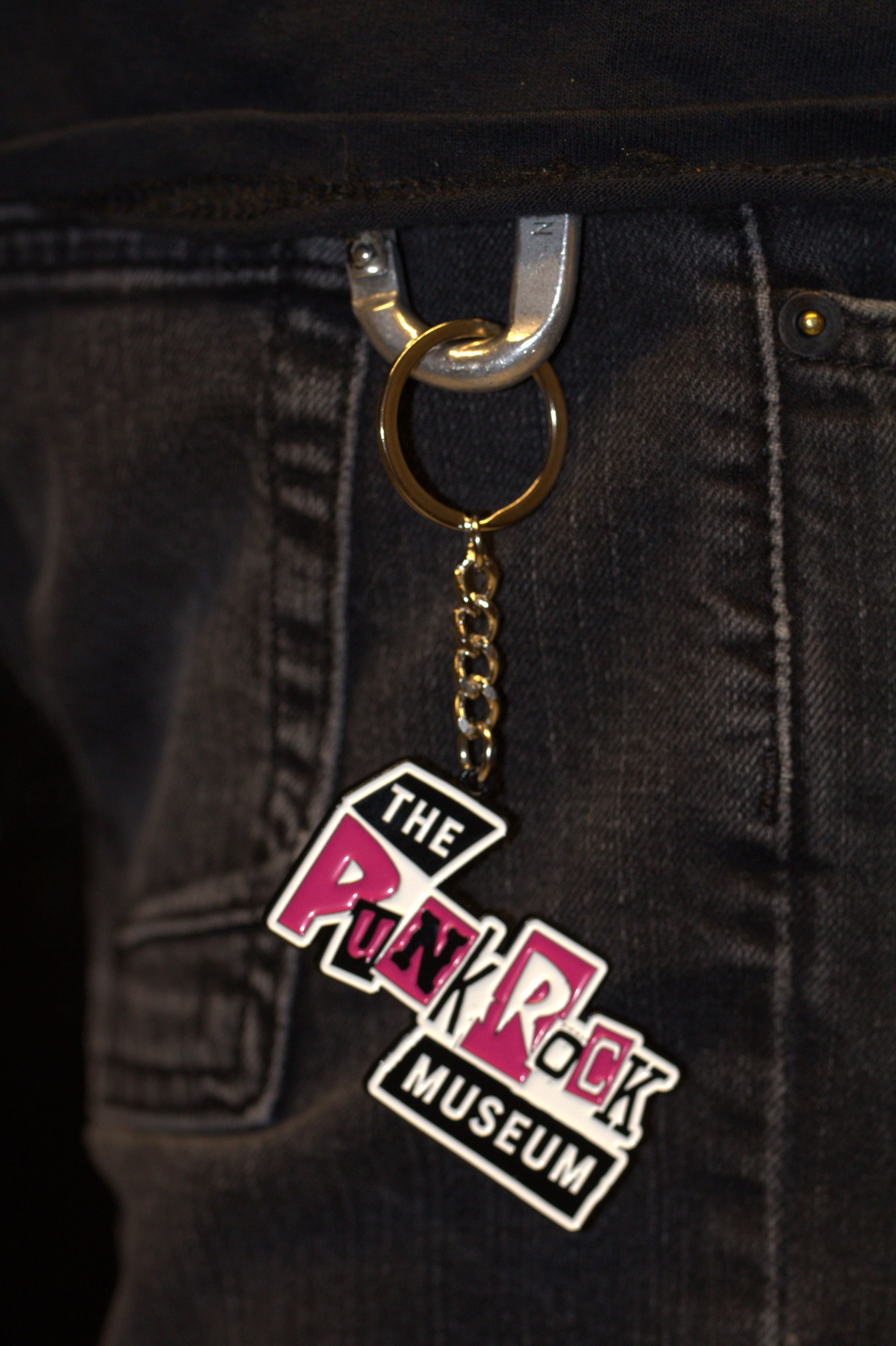 Keychain - TPRM Logo Enamel | The Punk Rock Museum Punk Shop