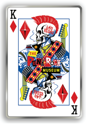 Pin - King Of Pyramids Offset | The Punk Rock Museum Punk Shop