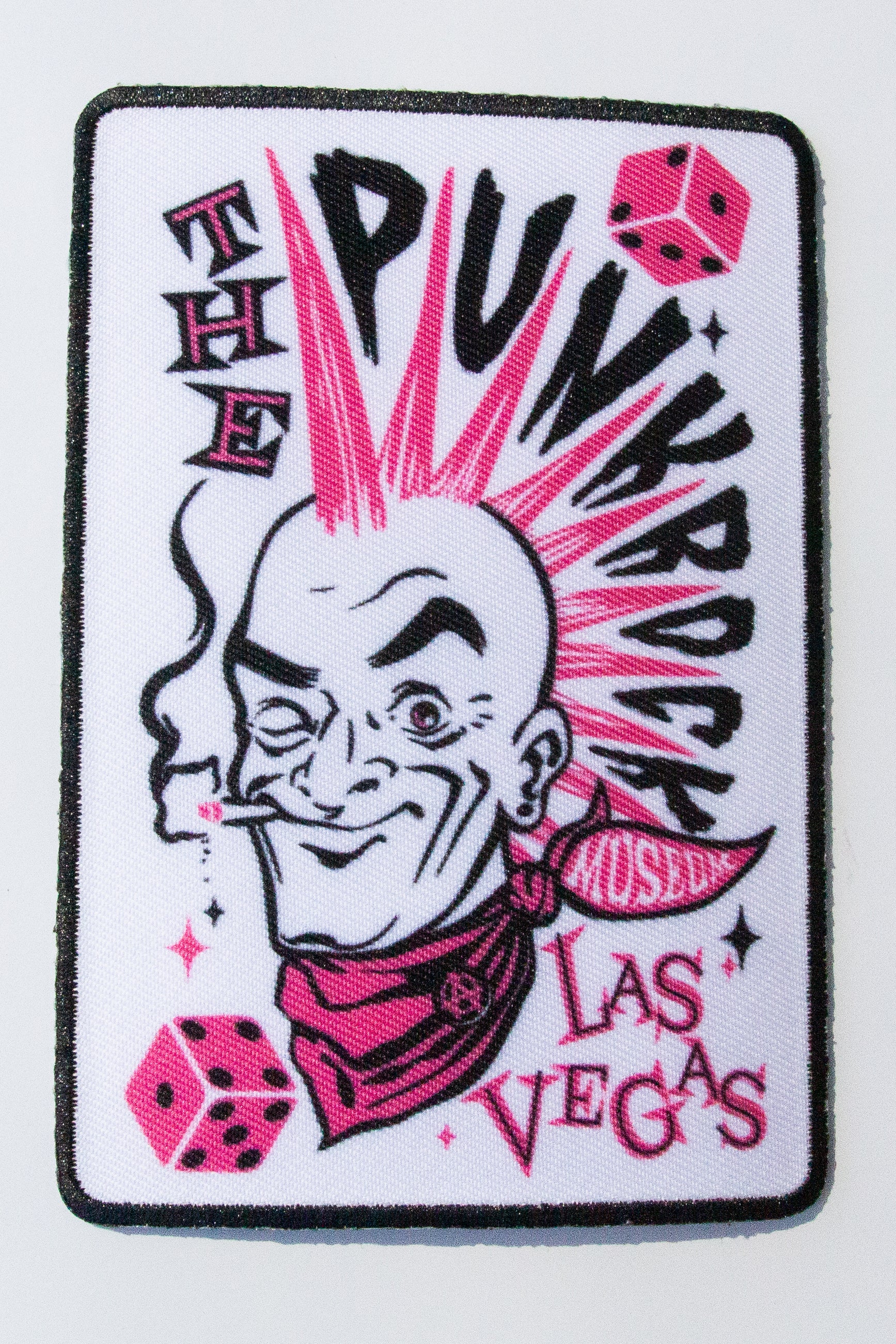 Patch - Vintage Vic Square | The Punk Rock Museum Punk Shop