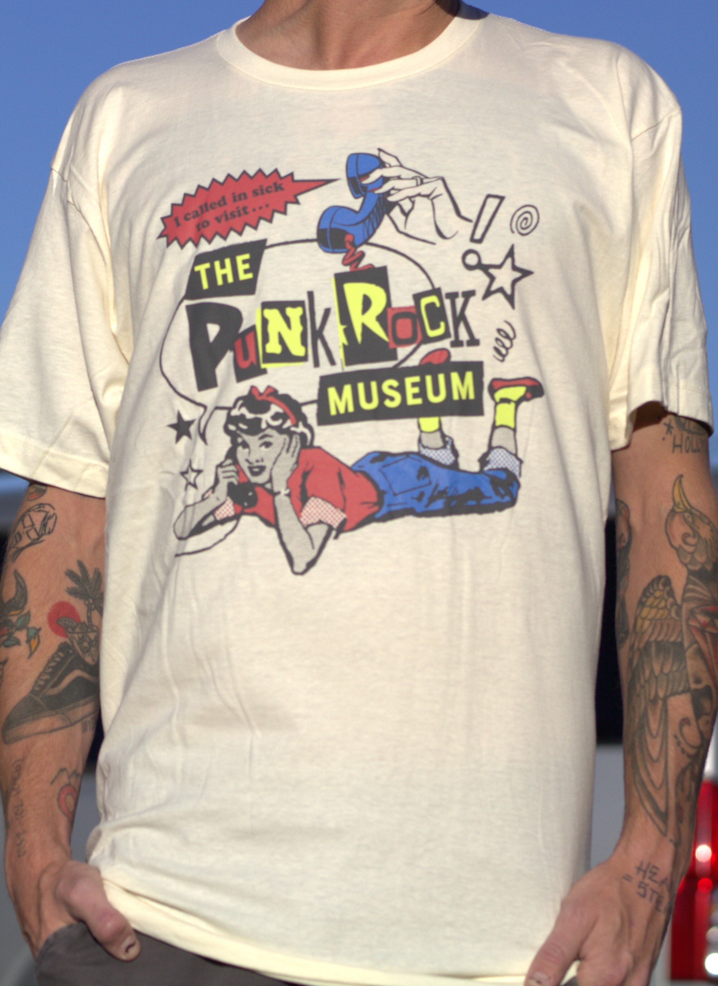 Call In Sick Unisex T-Shirt | The Punk Rock Museum Punk Shop