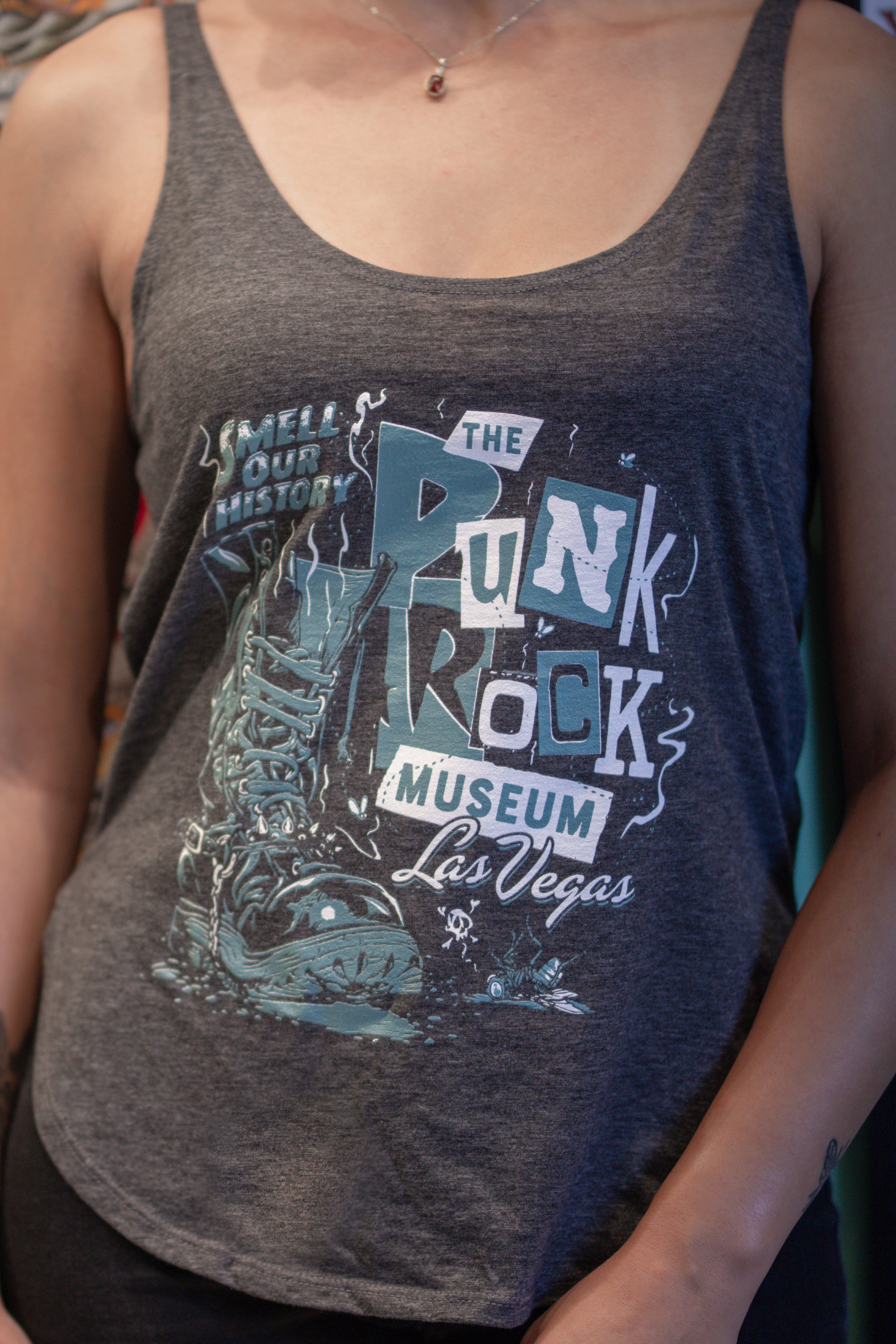 Smell Our History Festival Tank Top | The Punk Rock Museum Punk Shop